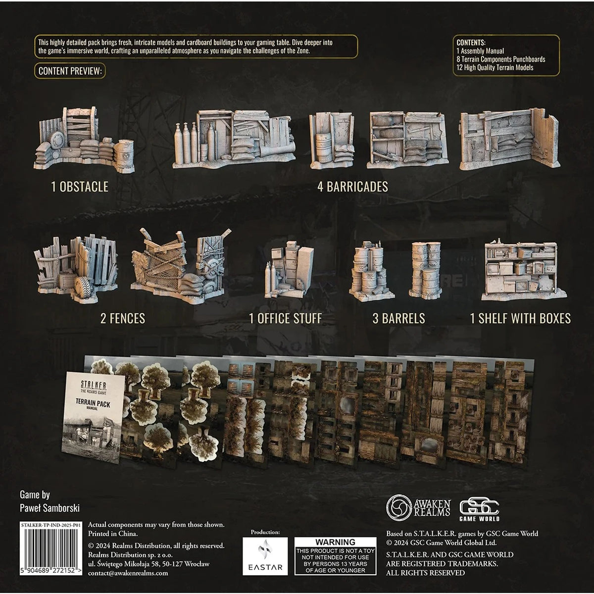 S.T.A.L.K.E.R. The Board Game Terrain Model Pack - Gamer's Dream