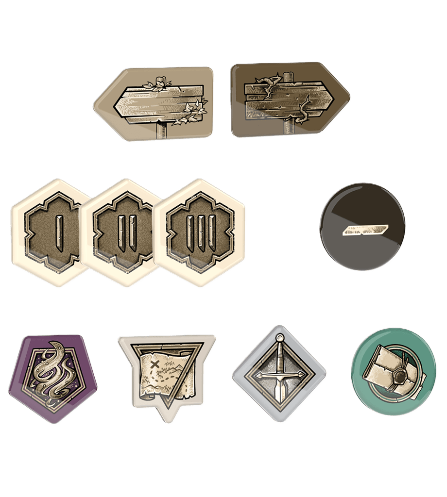 The Witcher: Path of Destiny Acrylic Tokens - Gamer's Dream